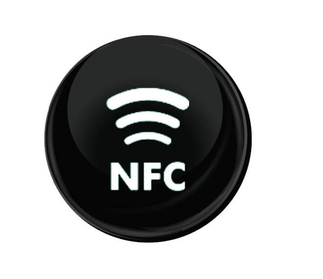 NFC Smart Resin 30mm Black Mobile Tag - MyGPS Mauritius- Live Vehicle ...