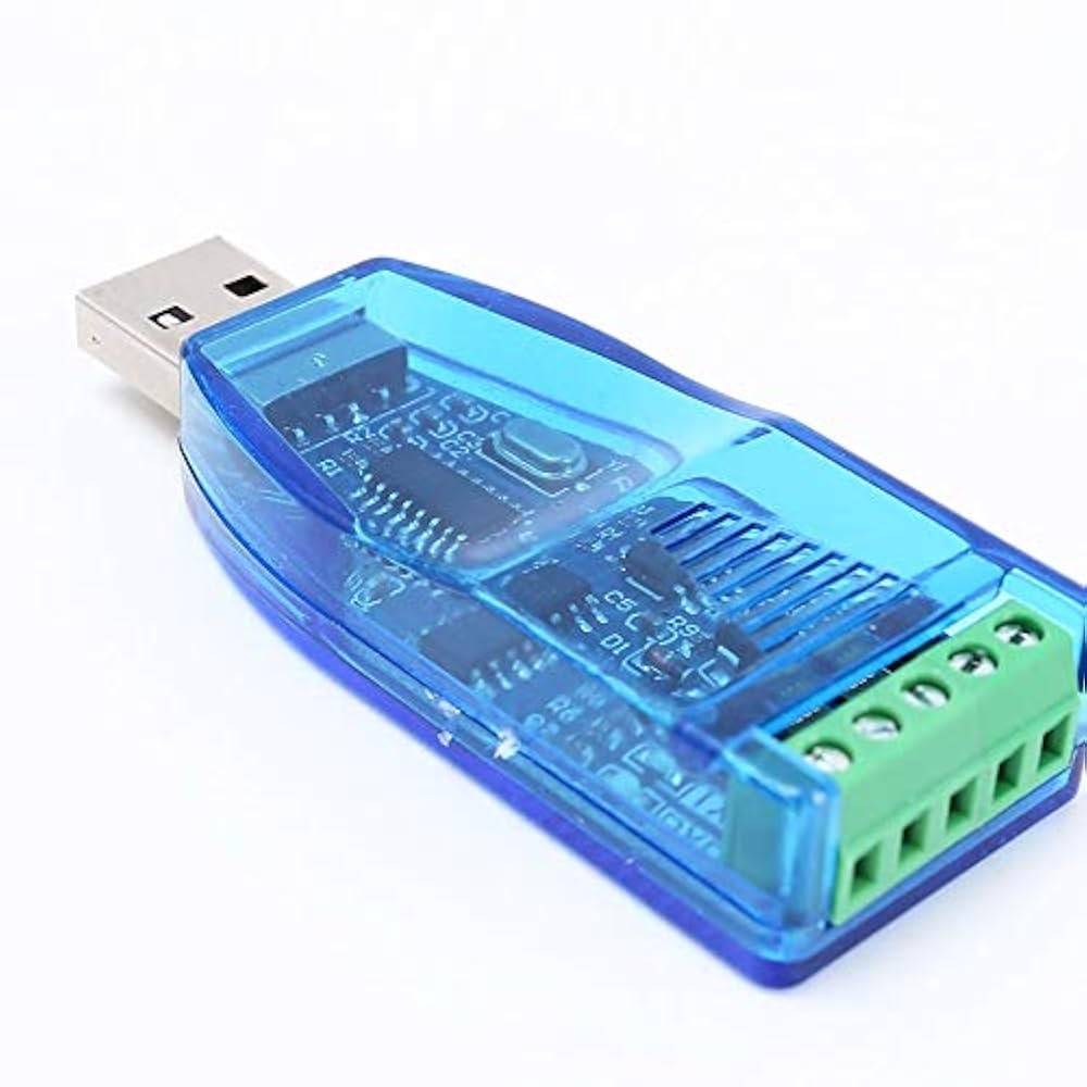 Industrial Grade USB to RS485 Communication Module 5V Serial Port Line ...
